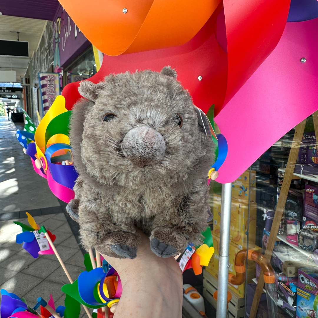 Artist Mini Wombat Plush — Professor Plums