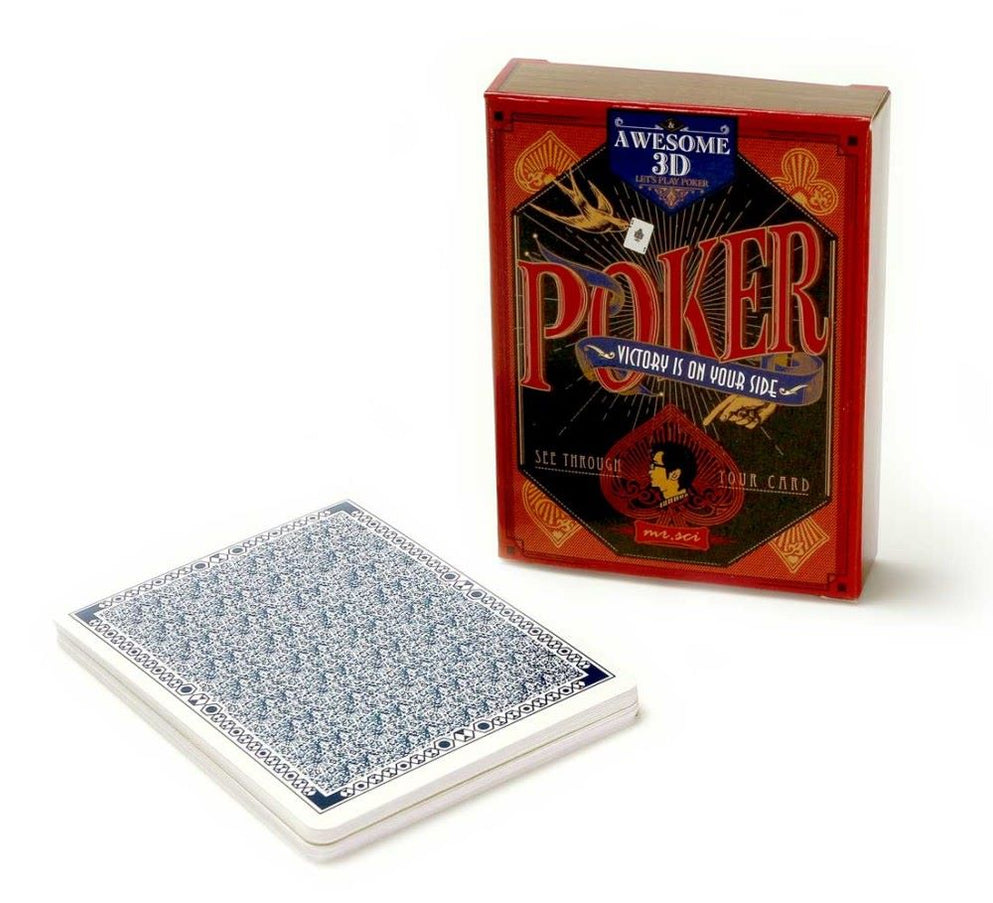 3D Poker Magic Eye Playing Cards — Professor Plums