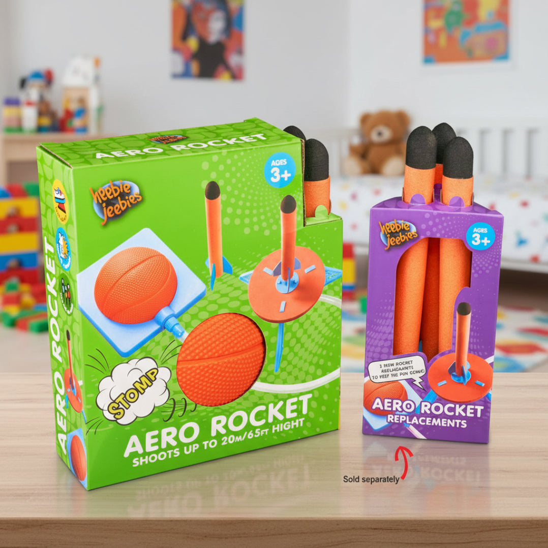 Aero Rocket - Foam Rocket Launcher Toy: Outdoor Family Fun — Professor ...