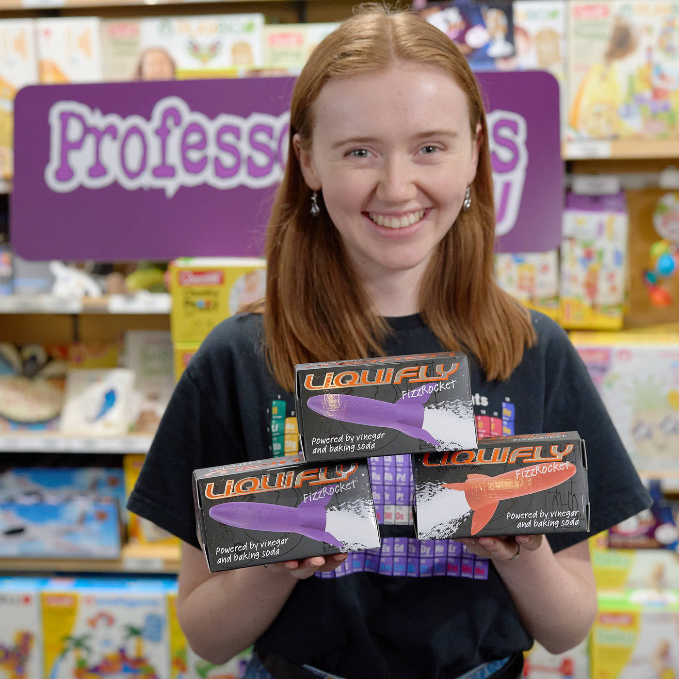 FizzRocket Bicarb powered Rocket Flies Over 5 meters! — Professor Plums