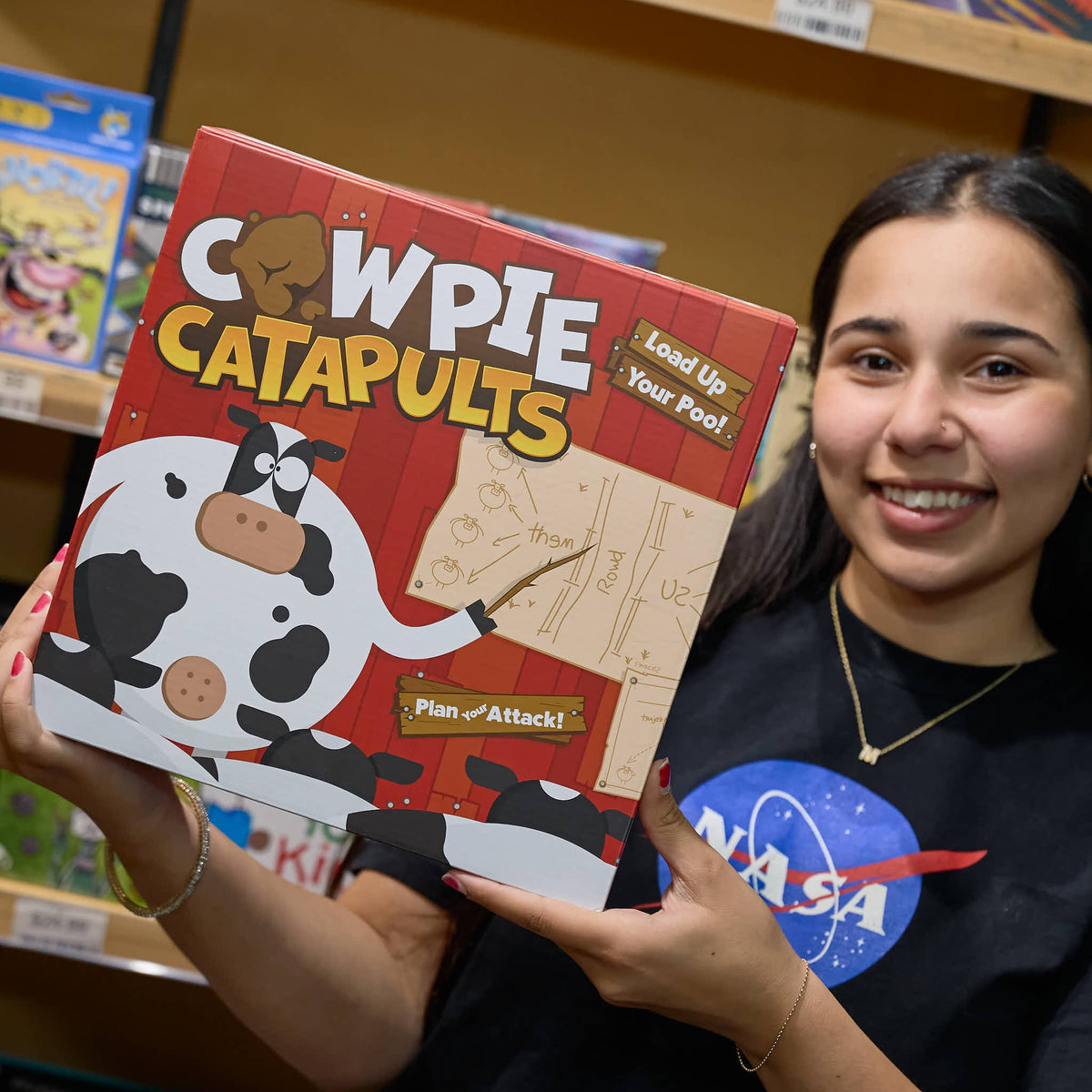 Cow Pie Catapults — Professor Plums