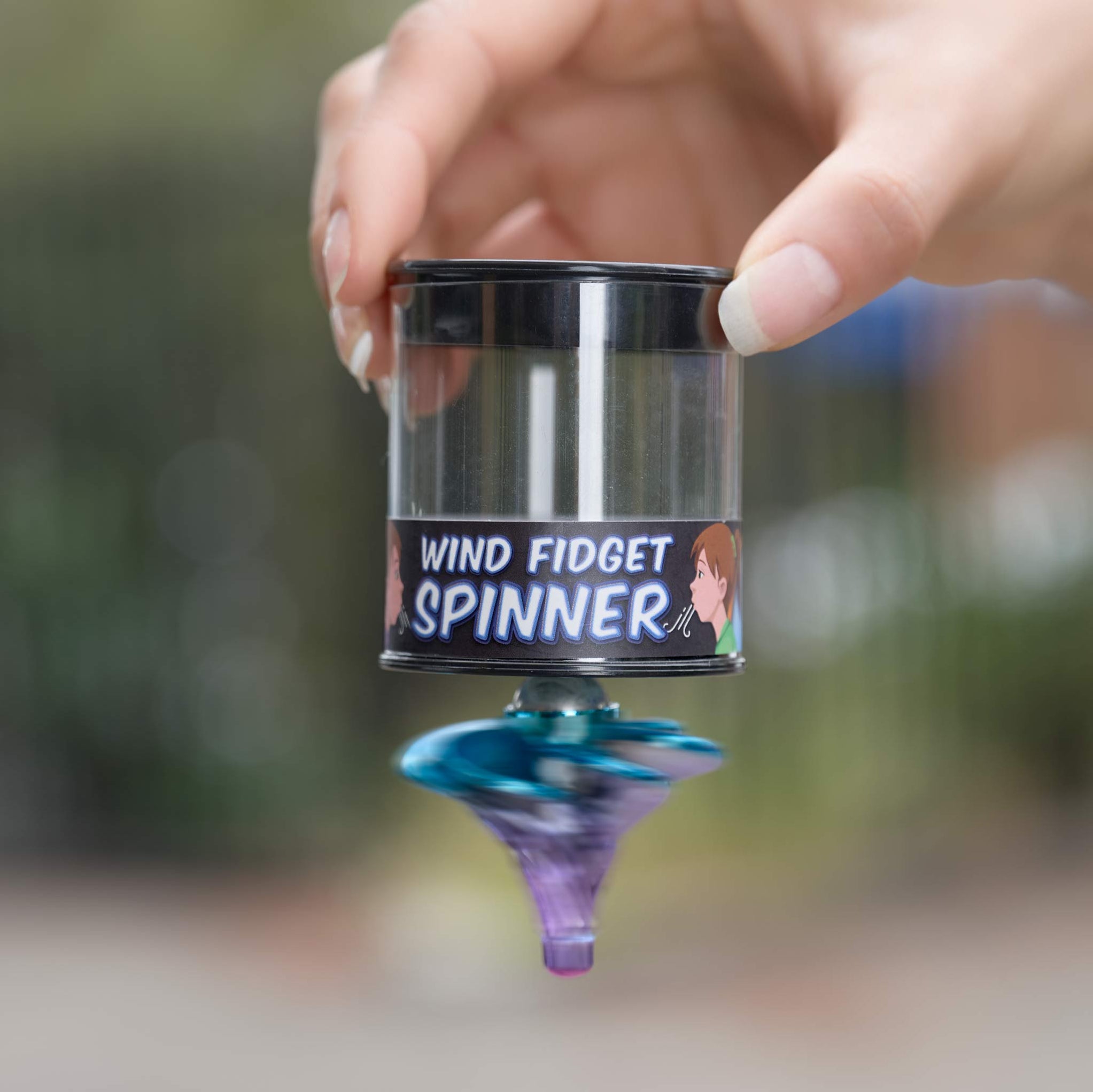 Infinity Wind Spinner Fidget Toy — Professor Plums