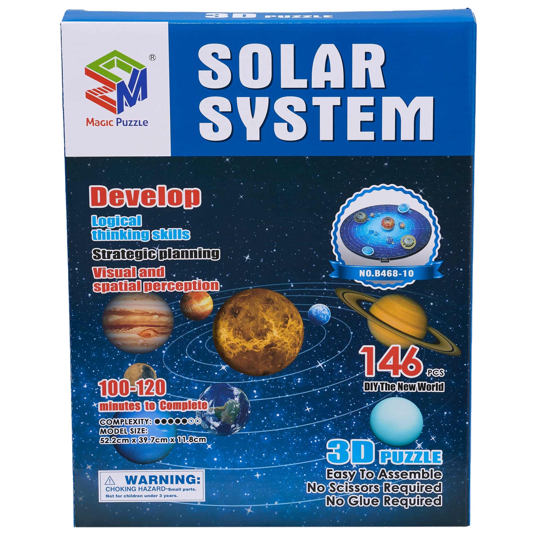Solar System 3d Model build — Professor Plums