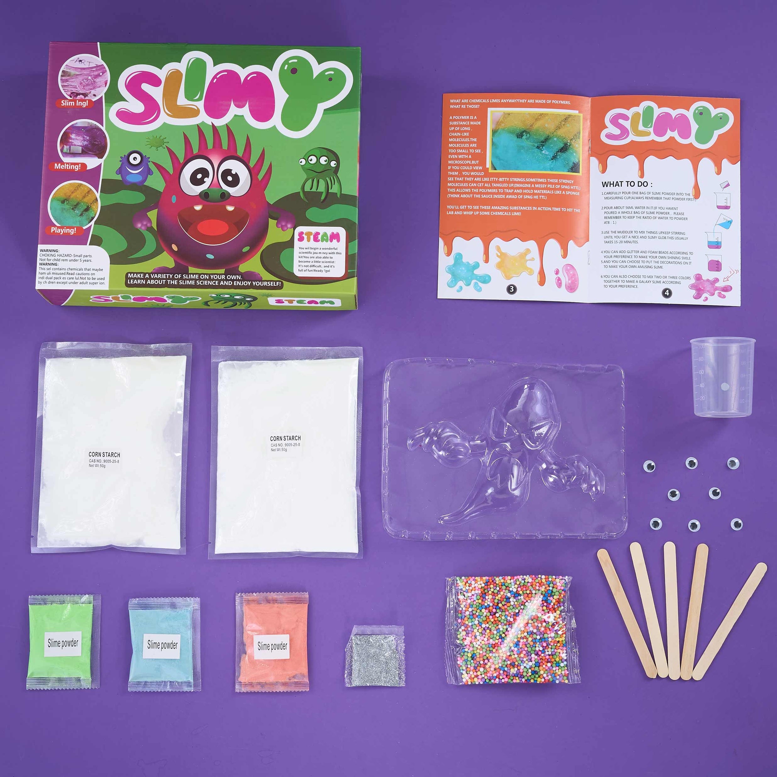 Slimy DIY Slime Kit — Professor Plums