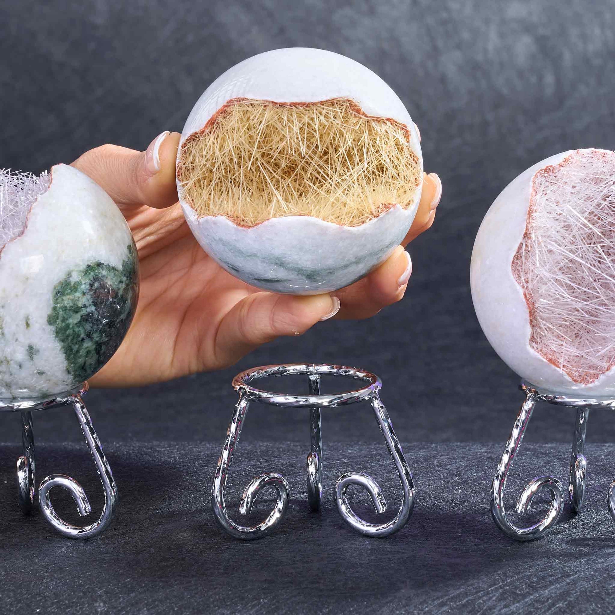 Crystal Goethite Sphere — Professor Plums