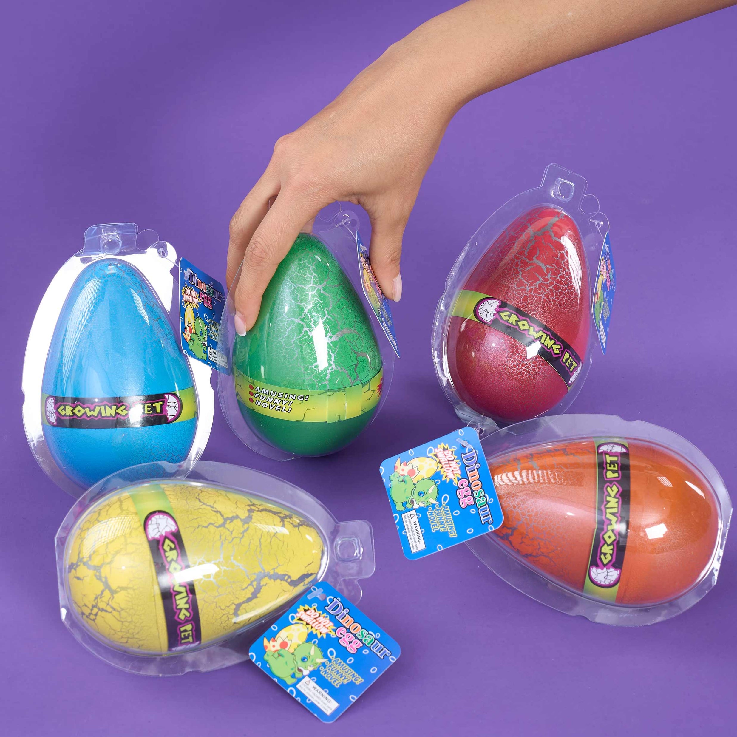 T-Rex Hatching Egg - Growing Pet — Professor Plums