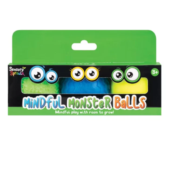 Sensory Sprouts Mindful Monster Stress Balls — Professor Plums