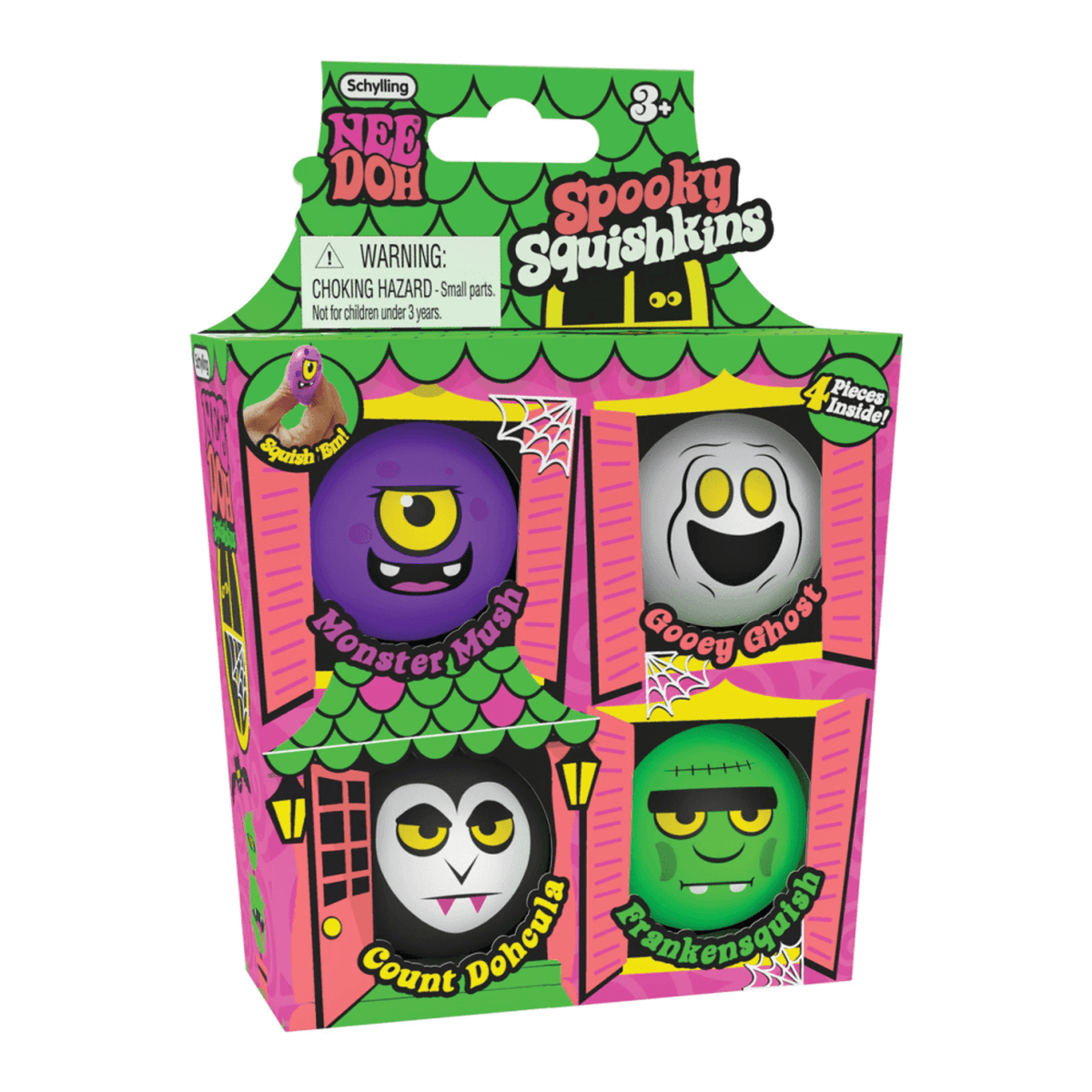 Spooky Squishkins Haunted House Halloween Stressball — Professor Plums