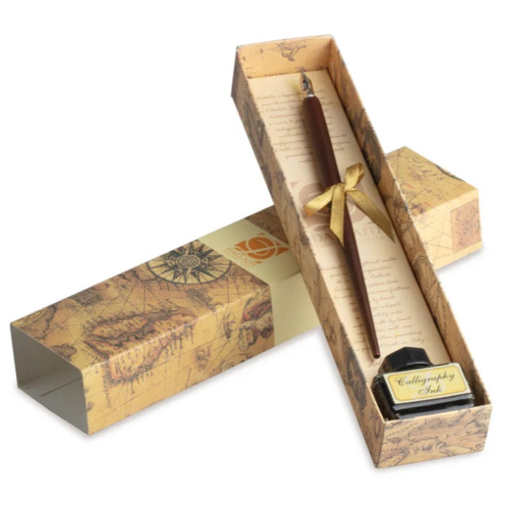 Wood calligraphy Set Black — Professor Plums