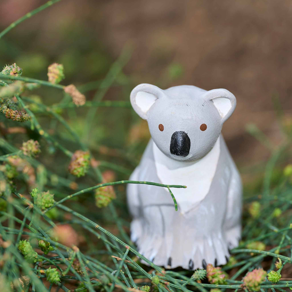Wudimals Koala Handmade Wooden Toy — Professor Plums