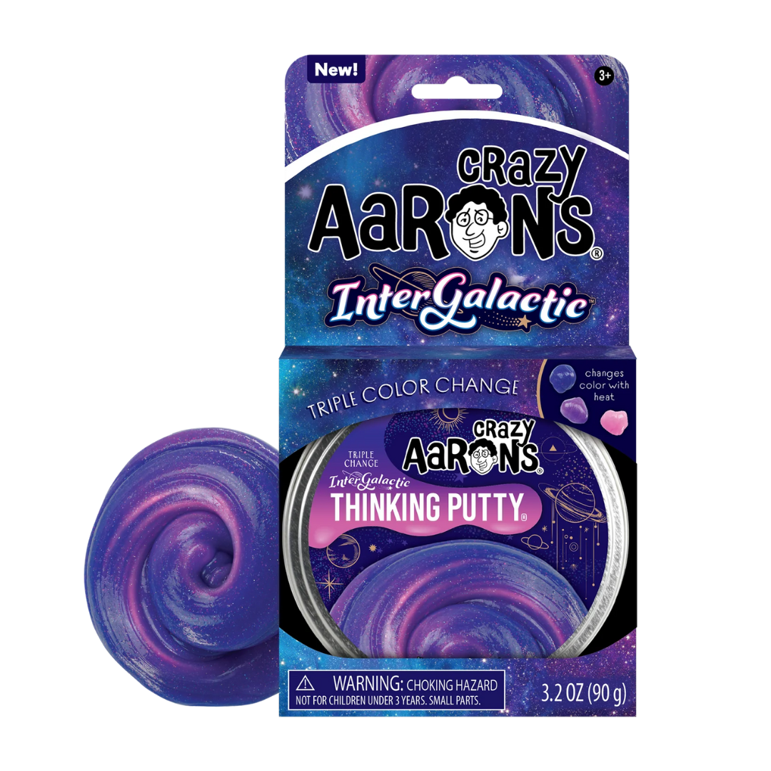Crazy Aaron's Hypercolour Putty - Intergalactic Tripple Colour Change ...