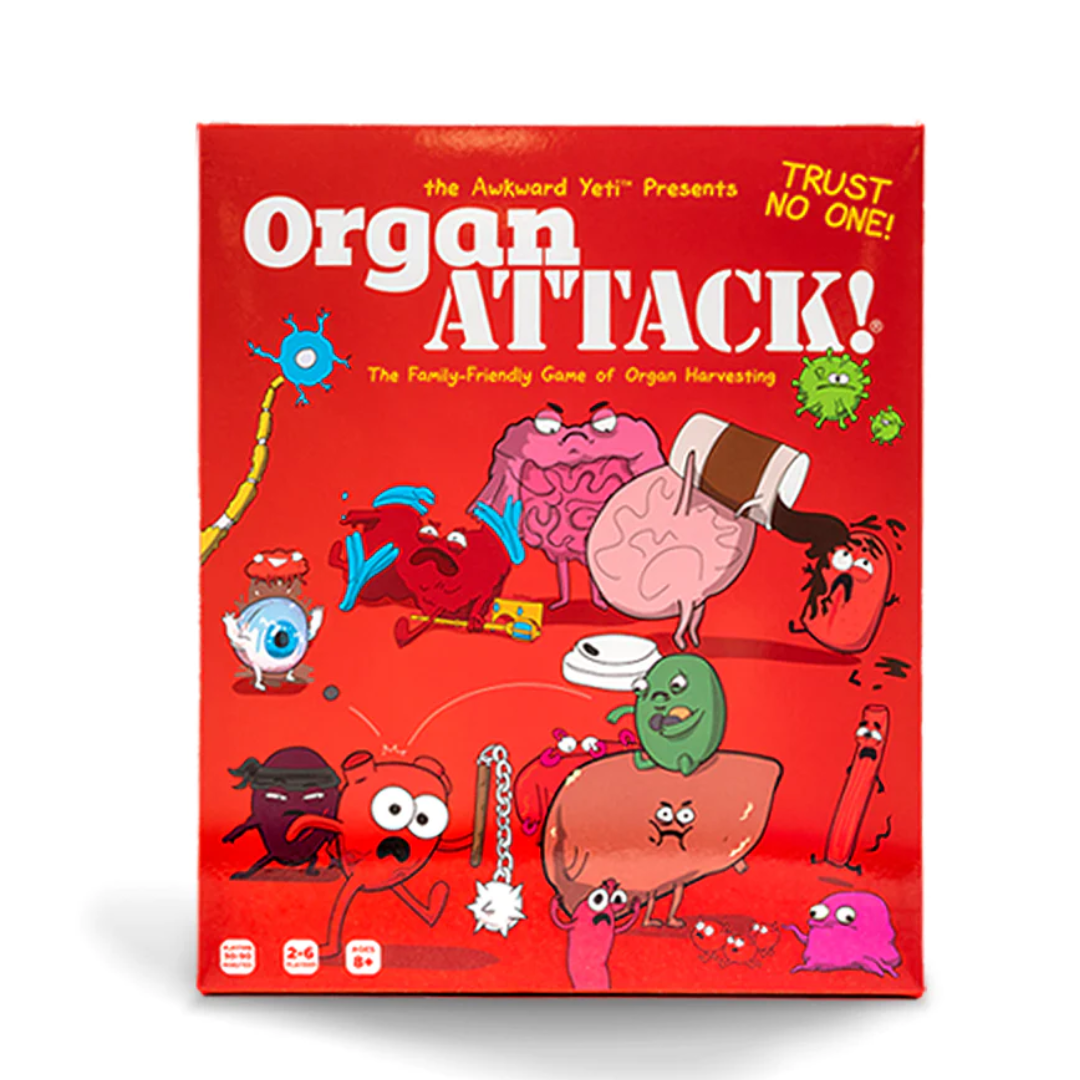 Organ Attack Card Game — Professor Plums