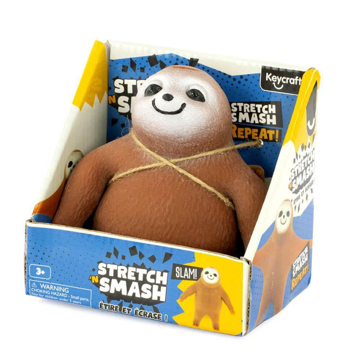 Stretch 'n Smash Sloth Fidget Toy — Professor Plums