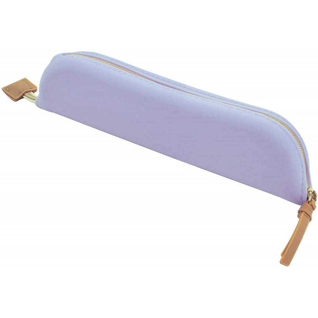 Cute! Soft Silicone Pencil Case Violet — Professor Plums