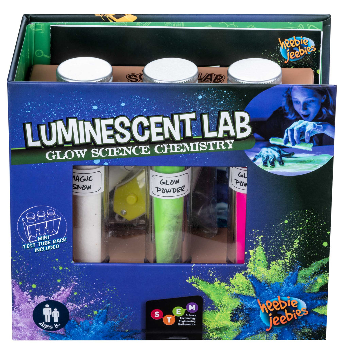 Luminescent Lab Glow in the Dark Chemistry Kit — Professor Plums