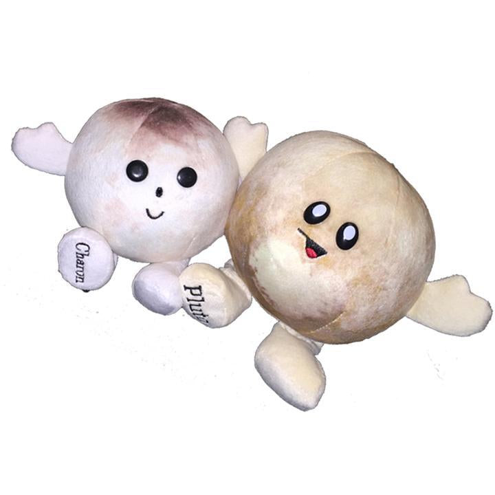 Pluto & Charon Celestial Buddy Plush Planet — Professor Plums