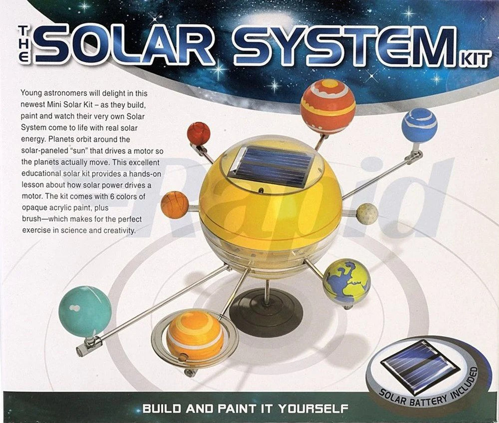 DIY Rotating Powered Solar System Kit — Professor Plums