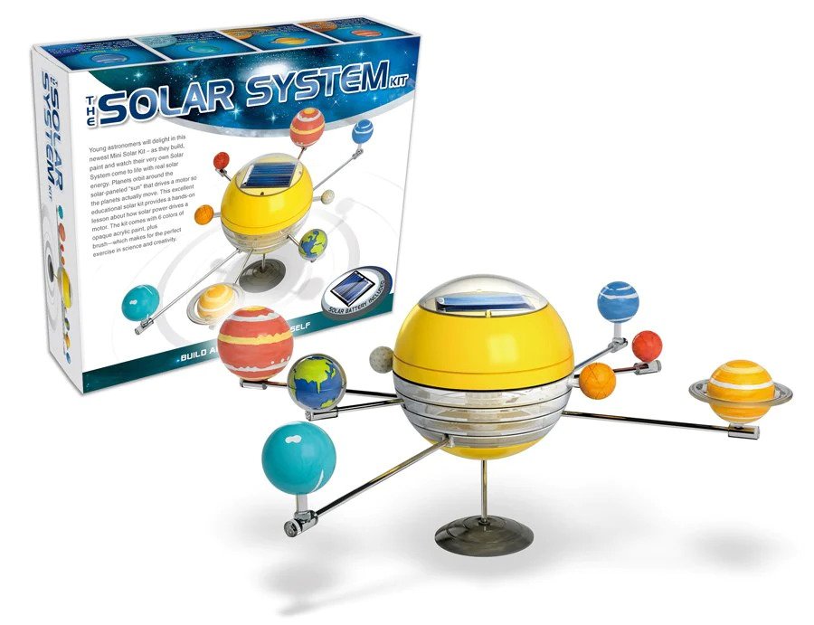 DIY Rotating Powered Solar System Kit — Professor Plums